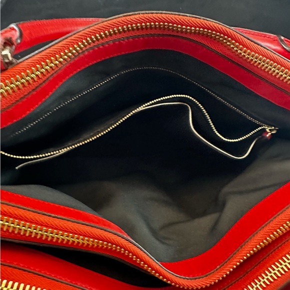 Coach | Bags | Coach Borough Handbag 3348 Color Vermillion | Poshmark